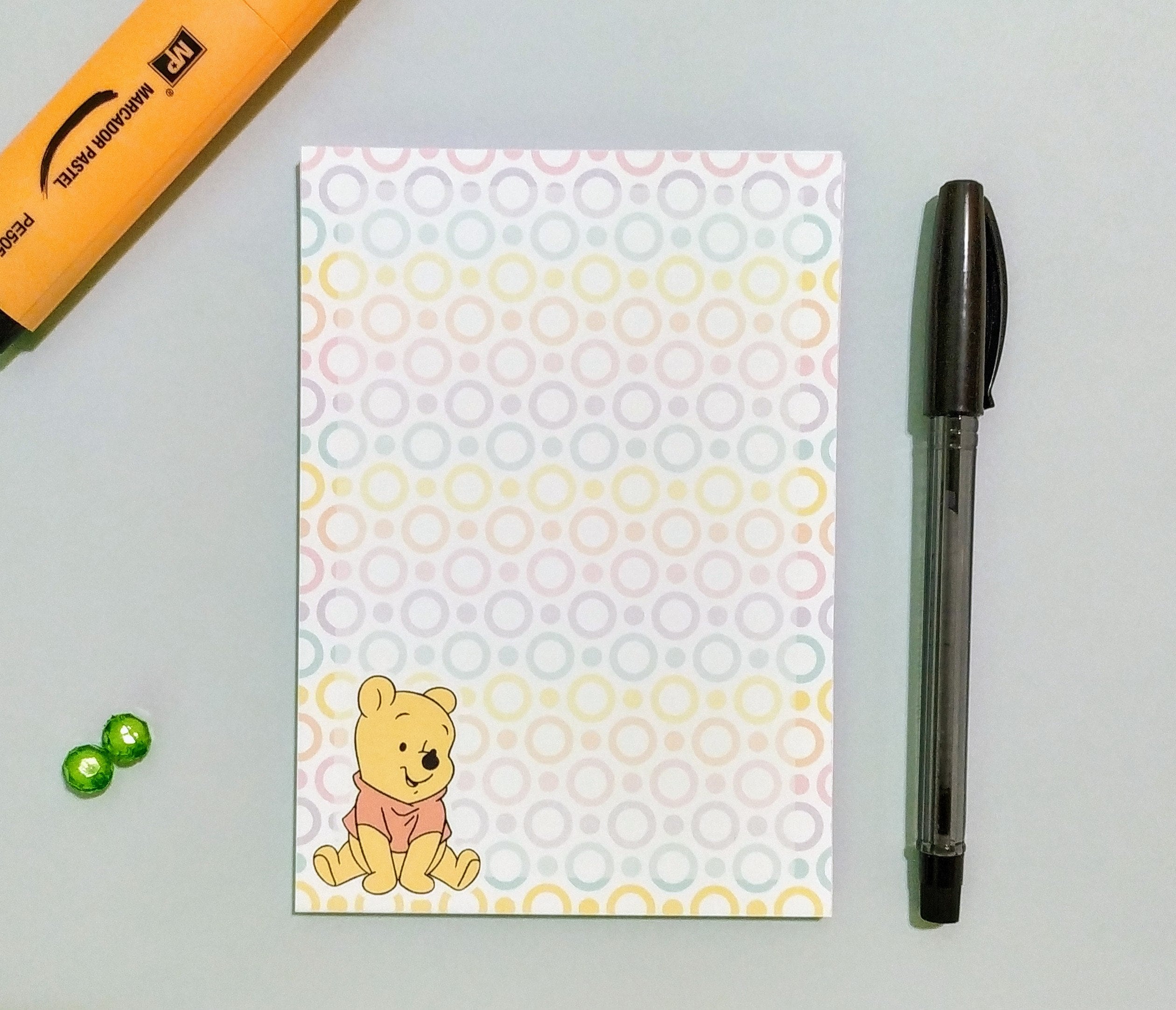 Baby Winnie the Pooh Notepad // 30 or 50 Sheets // Disney Stationery - Etsy
