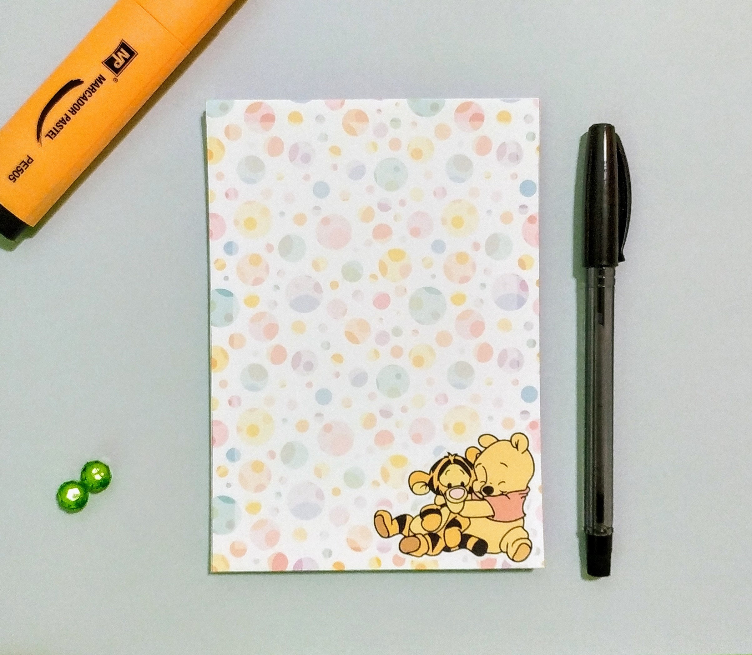 Baby Winnie the Pooh Notepad // 30 or 50 Sheets // Disney Stationery - Etsy