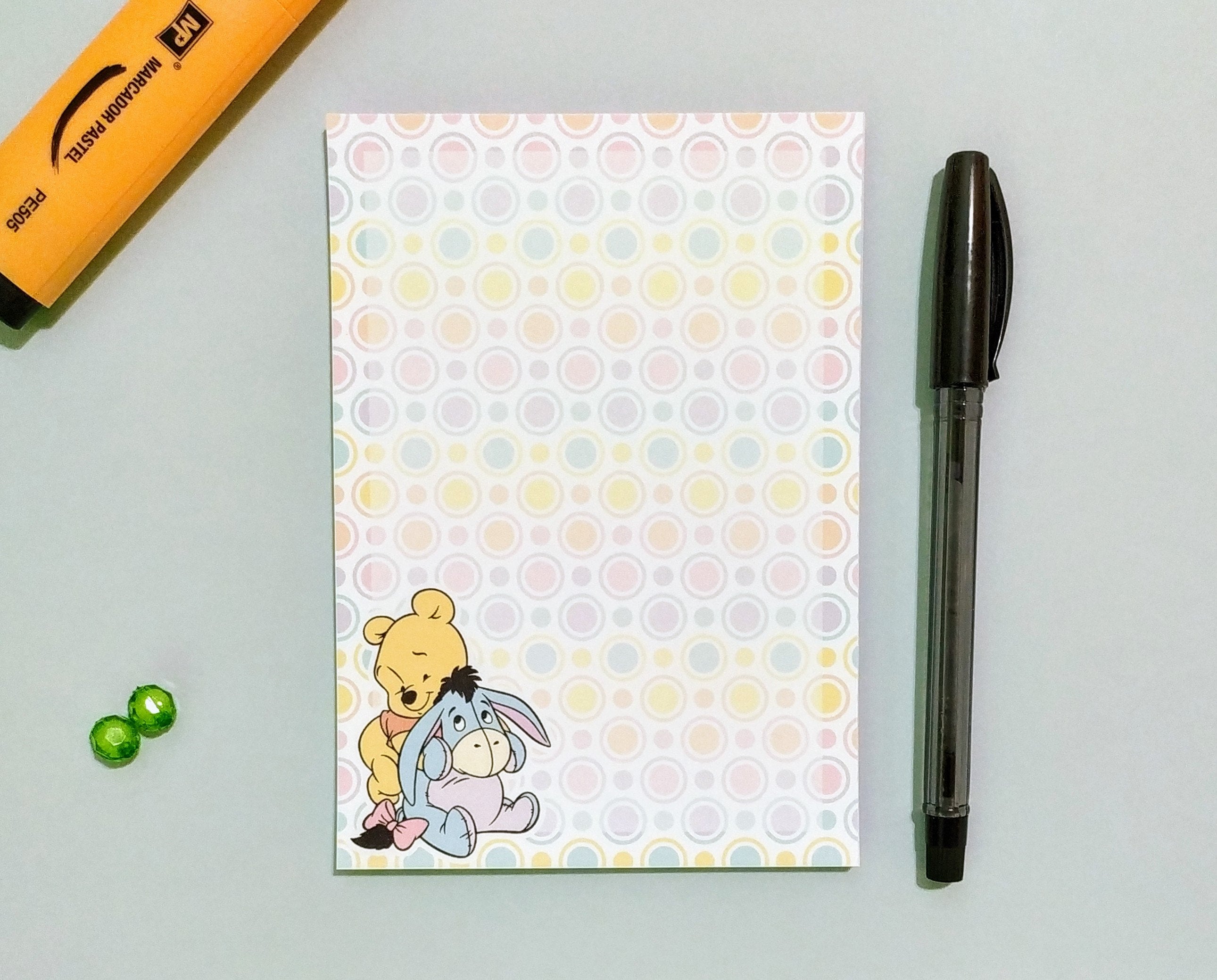 Baby Winnie the Pooh Notepad // 30 or 50 Sheets // Disney Stationery - Etsy
