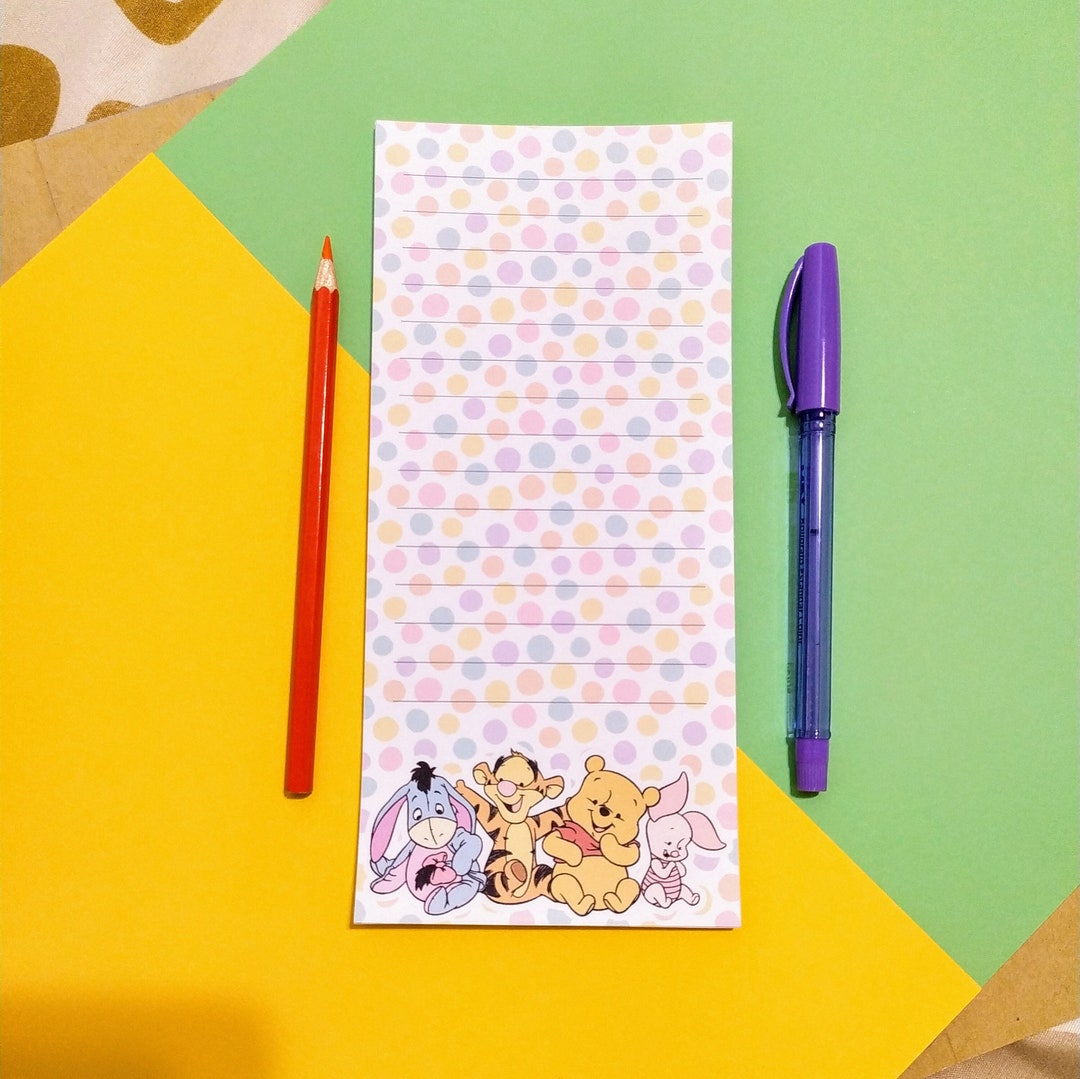Baby Winnie the Pooh Notepad // 30 Sheets // Disney Stationery - Etsy