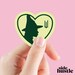 Wicked Elphaba Waterproof Sticker Wicked Musical Movie Inspired Glinda ...
