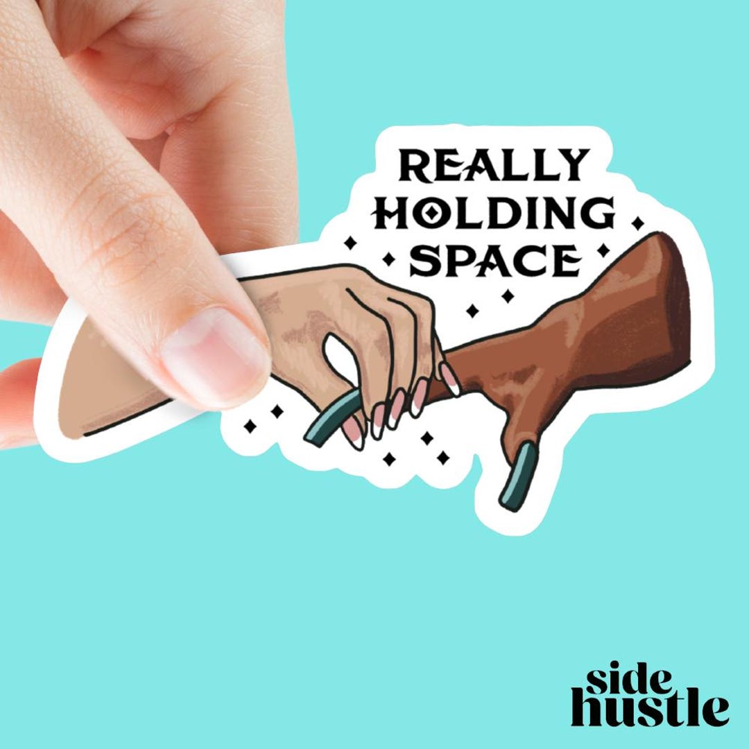 Holding Space for Defying Gravity Sticker - Wicked Meme: Ariana ...