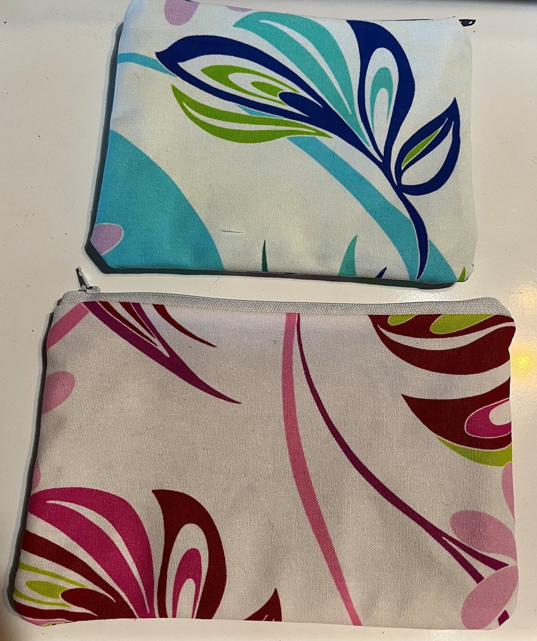 Set of Two Zipper Purses - Etsy