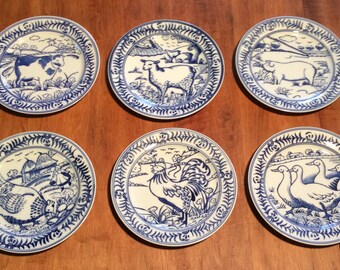 Ceramic farm animals | Etsy