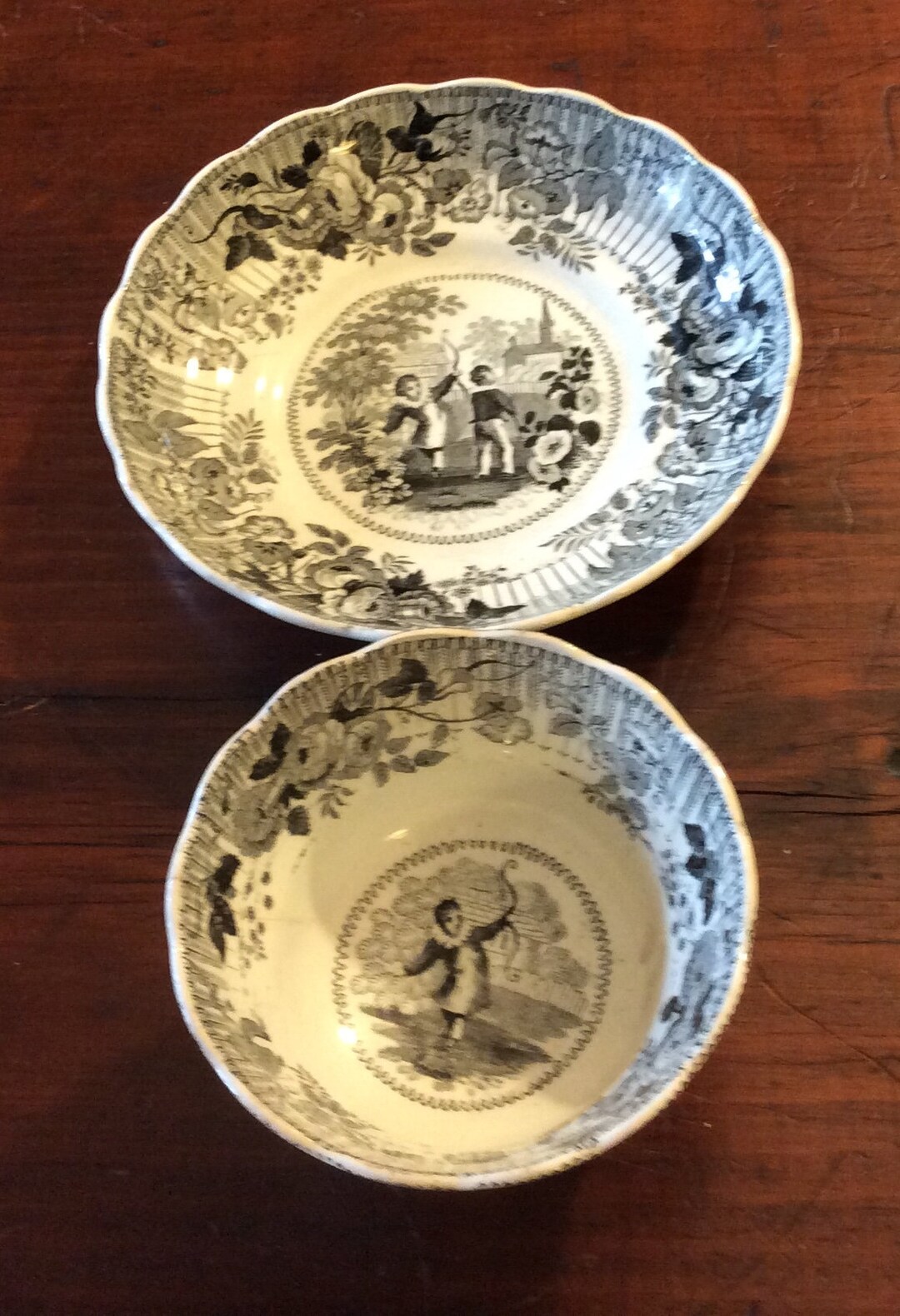 Elkins, Knight, Foley Potteries Staffordshire Cup and Saucer - Etsy