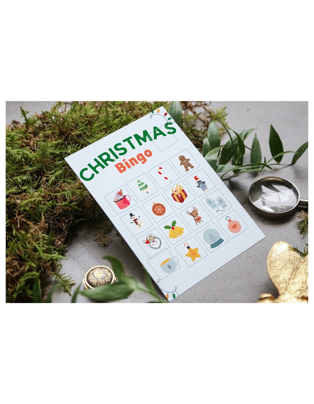 Christmas Bingo 30 Unique Bingo Cards Kids' Christmas - Etsy