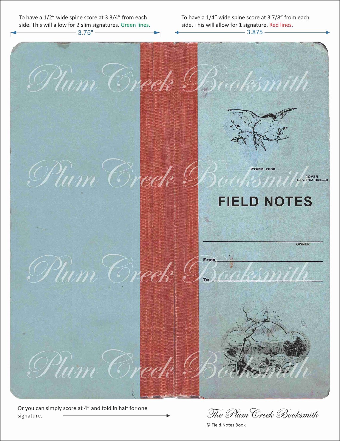 Field Notes Book Digital Kit for a Vintage Record Keeping - Etsy