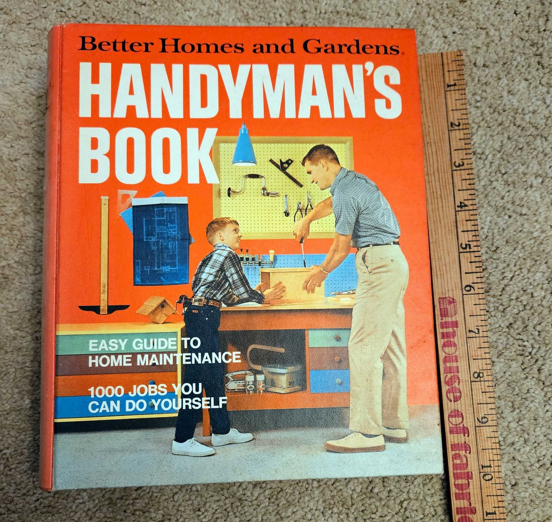 Better Homes & Gardens Handyman's Book - 1970 - Collectible - Junk ...