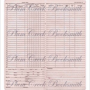 Freight Conductors' Train Book - Digital Kit for a Vintage Record ...