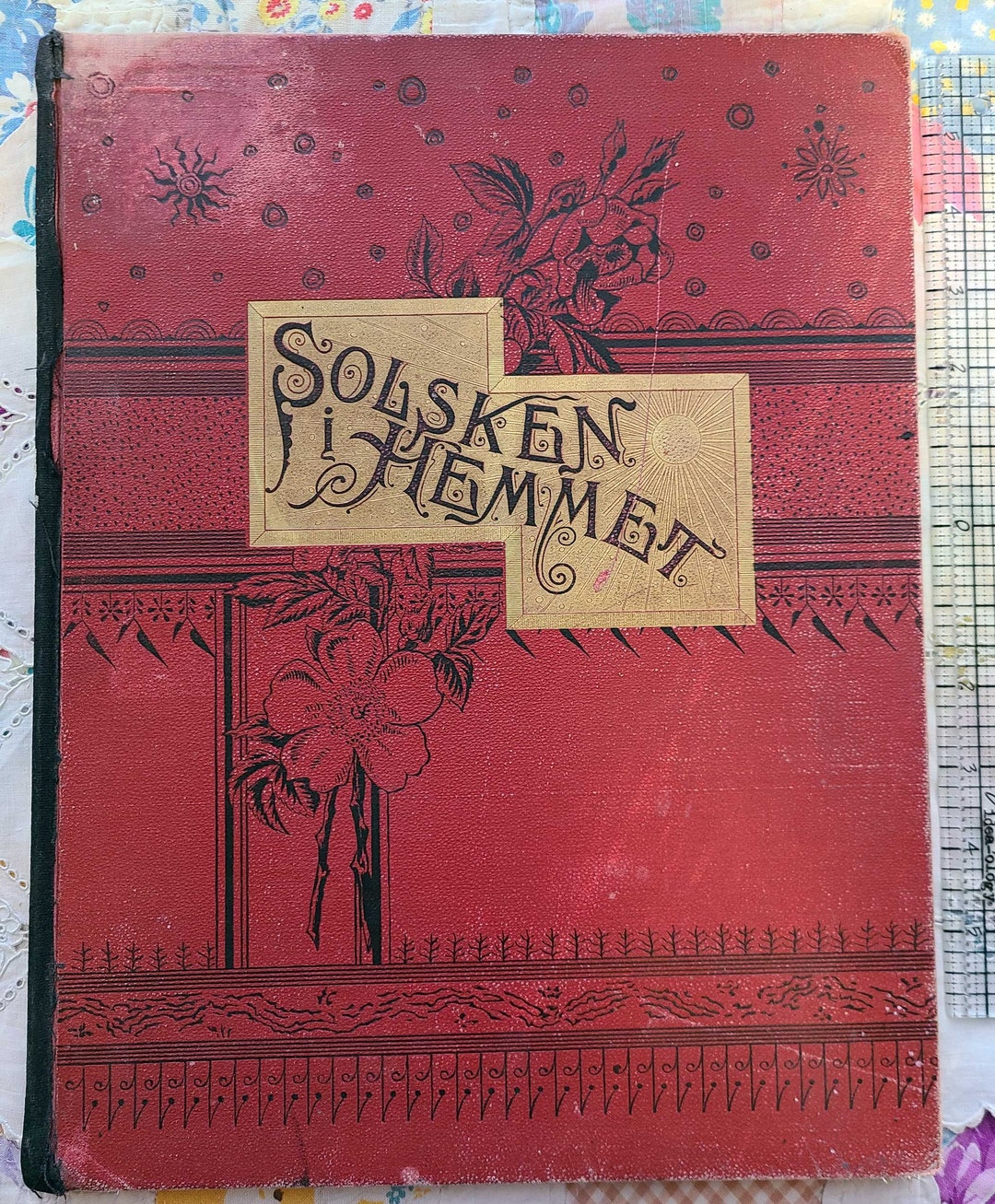 Solsken I Hemmet Copyright 1886 - Collectible - Junk Journal Pages ...