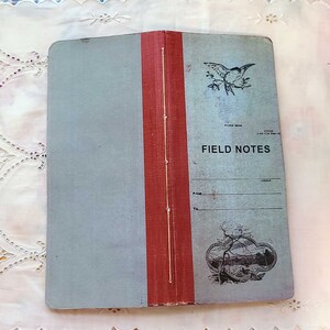 Field Notes Book - Digital Kit for a Vintage Record Keeping Book Found ...