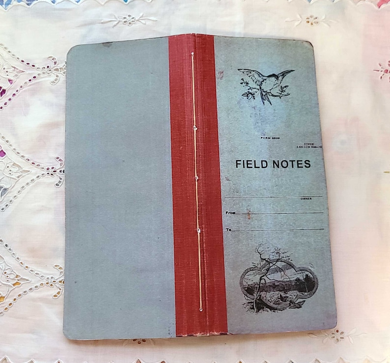 Field Notes Book Digital Kit for a Vintage Record Keeping - Etsy