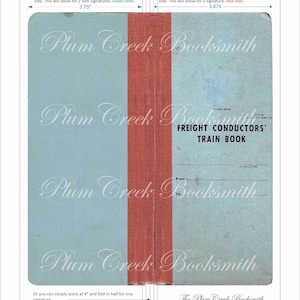 Freight Conductors' Train Book - Digital Kit for a Vintage Record ...