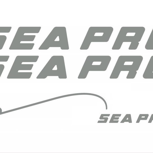 Sea Pro Decals - Etsy