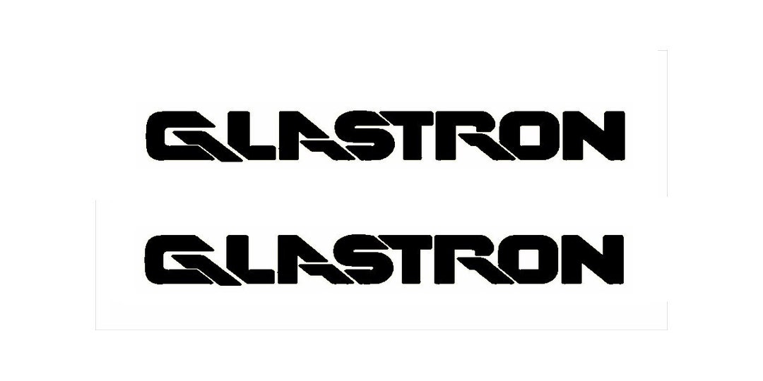 Glastron Boat Decal 3M Vinyl in Black Marine Gloss Set Kit USA HIGH ...