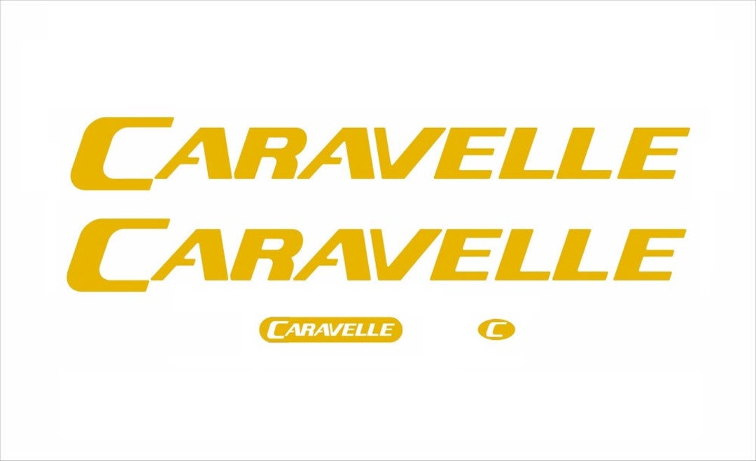 Caravelle Boat Decal 3M Vinyl in Gold Flake Marine Gloss Set Kit USA ...