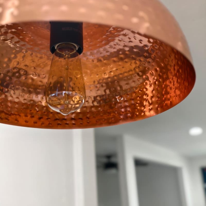 Copper Light Fixture - Etsy