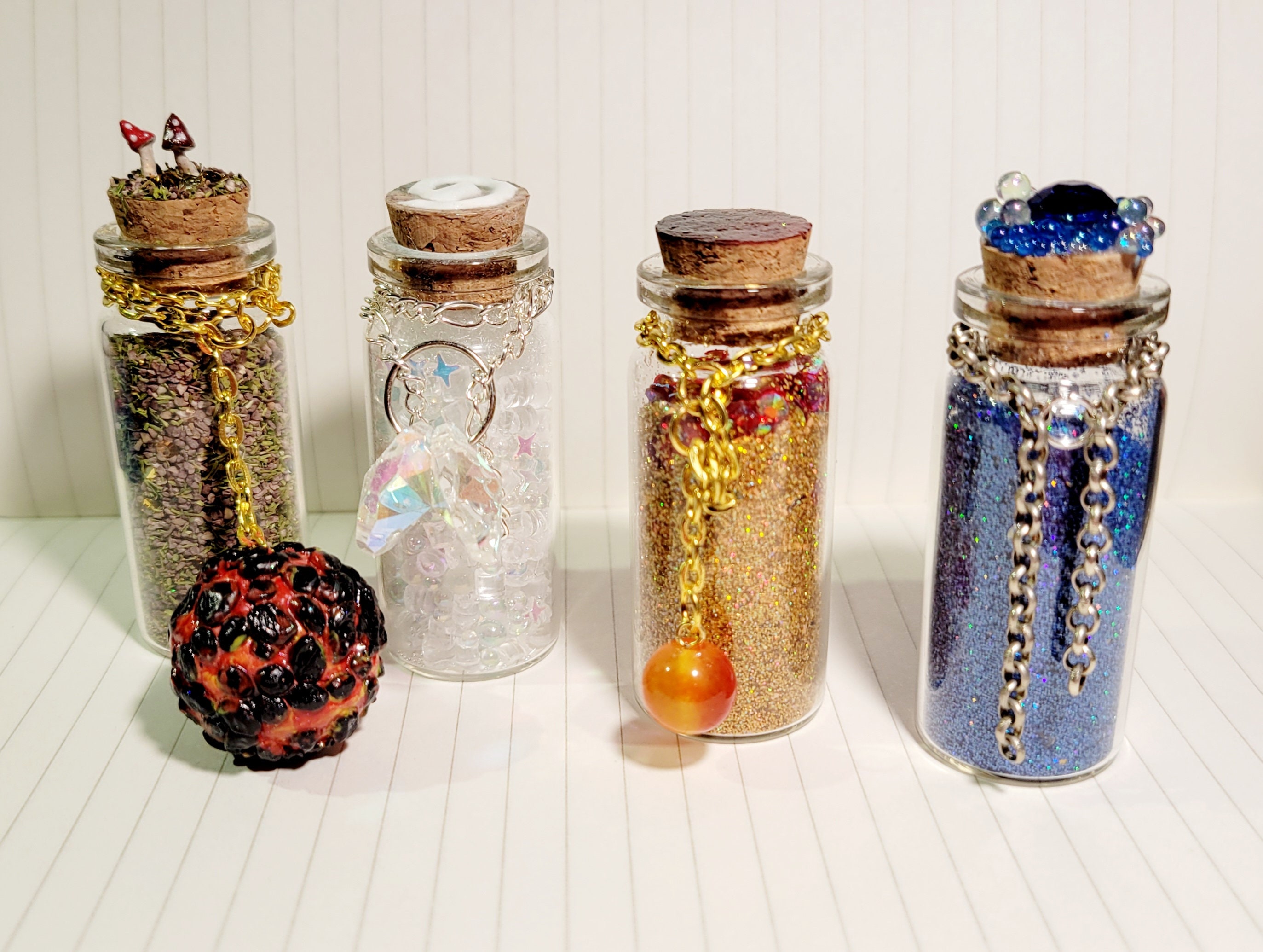 Dnd Genasi Elemental Soul Jars - Etsy