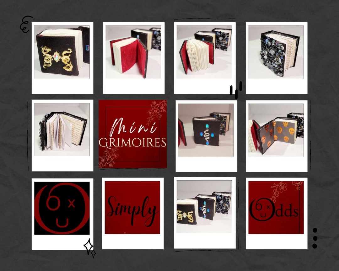 Mini Grimoires ( Choose One ) - Etsy