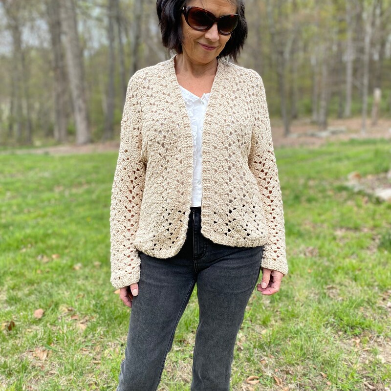 Crochet Pattern Cardigan - Etsy