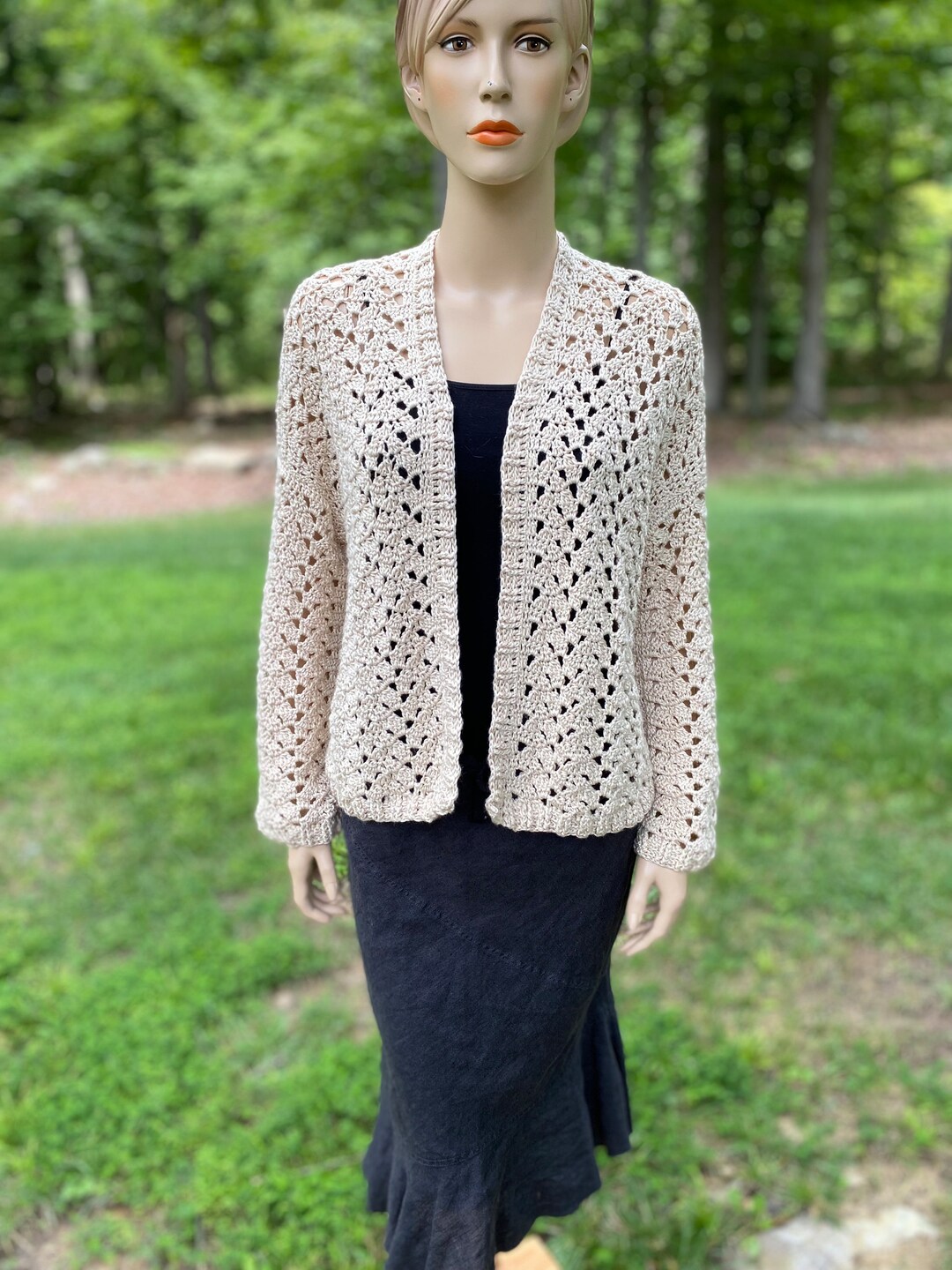 Sea Shell Cardigan Crochet Cardigan Crochet Pattern - Etsy