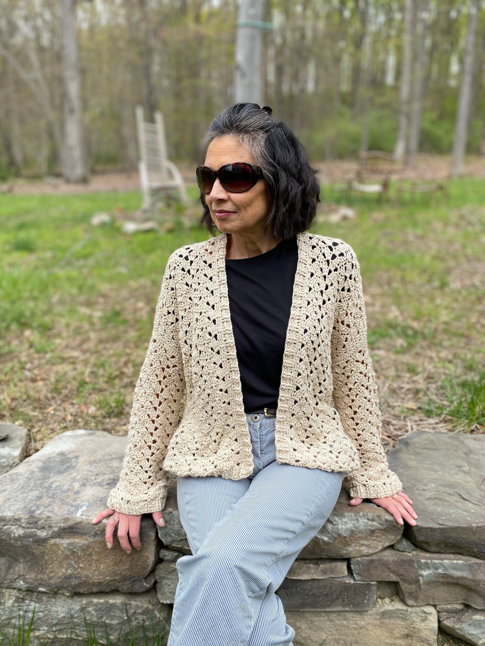 Sea Shell Cardigan, Crochet Cardigan, Crochet Pattern, Cardigan Pattern ...