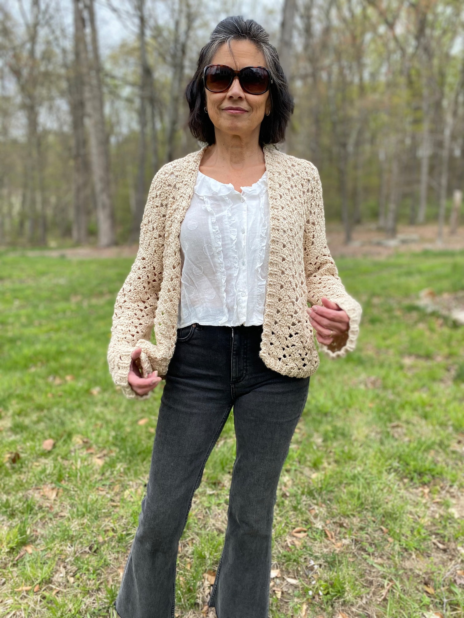 Sea Shell Cardigan, Crochet Cardigan, Crochet Pattern, Cardigan Pattern ...