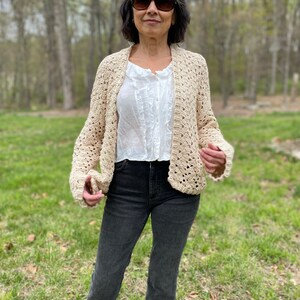 Sea Shell Cardigan, Crochet Cardigan, Crochet Pattern, Cardigan Pattern ...