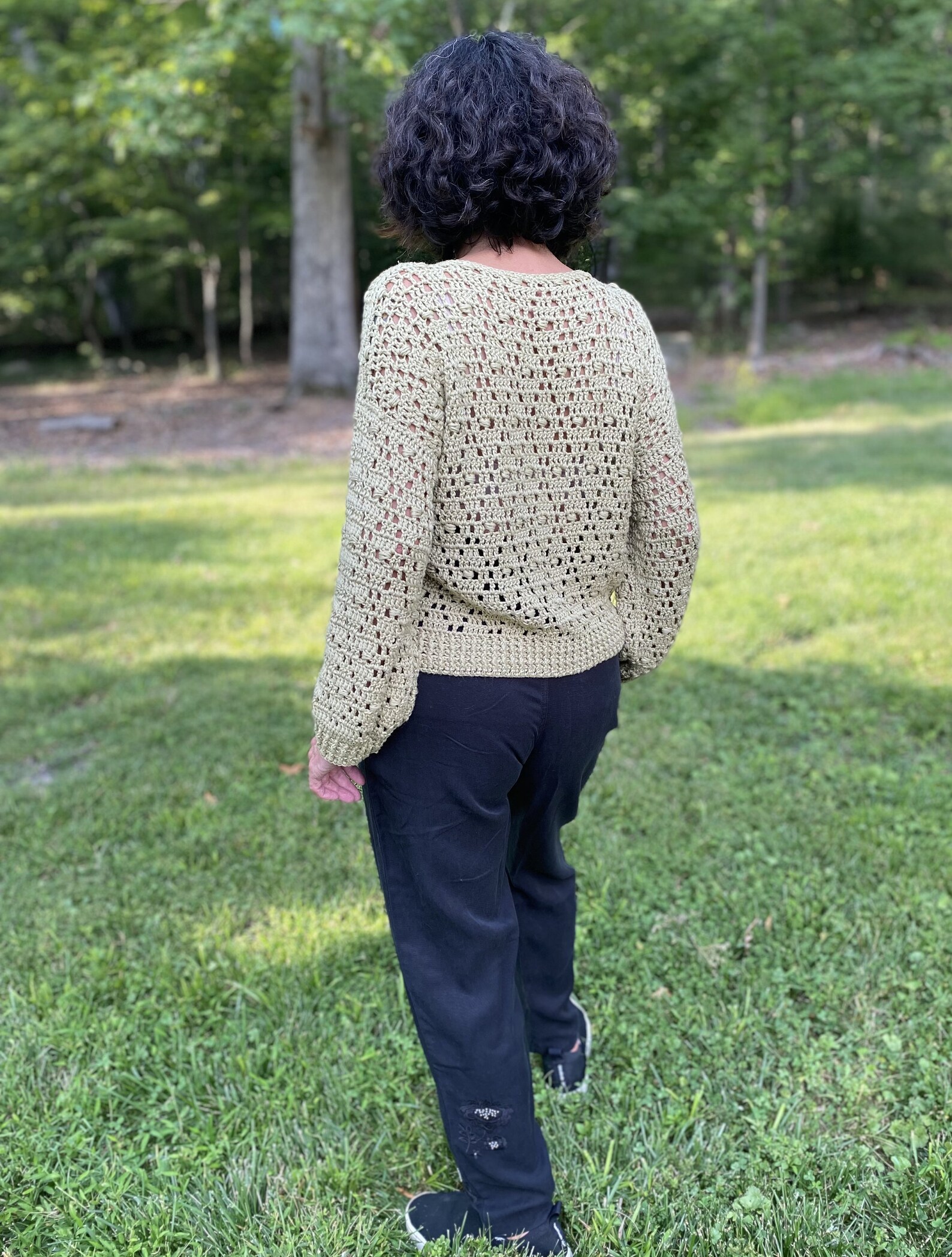 The Sage Sweater Pattern, Crochet Sweater, Crochet Pullover, Crochet ...