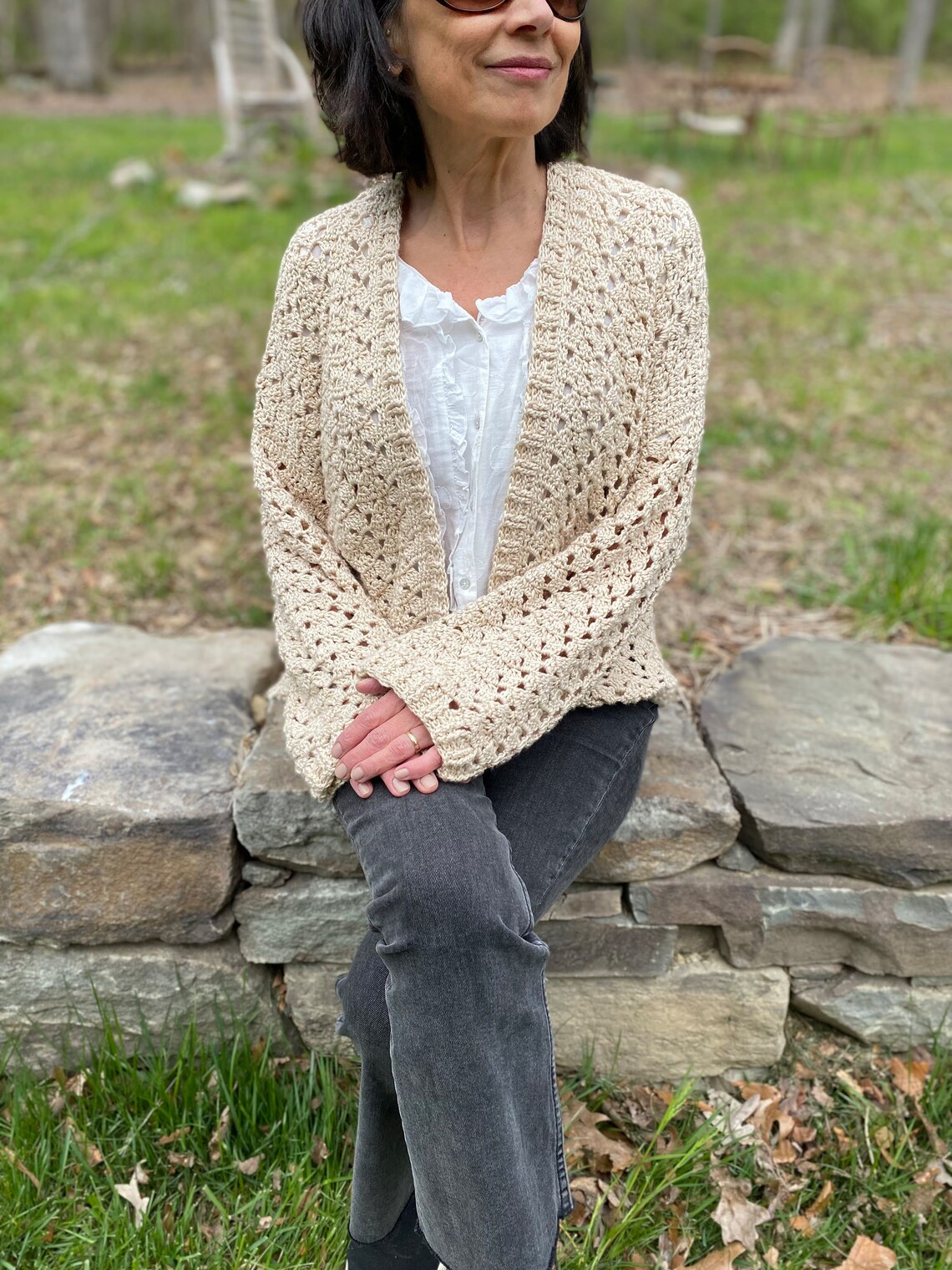 Sea Shell Cardigan, Crochet Cardigan, Crochet Pattern, Cardigan Pattern ...