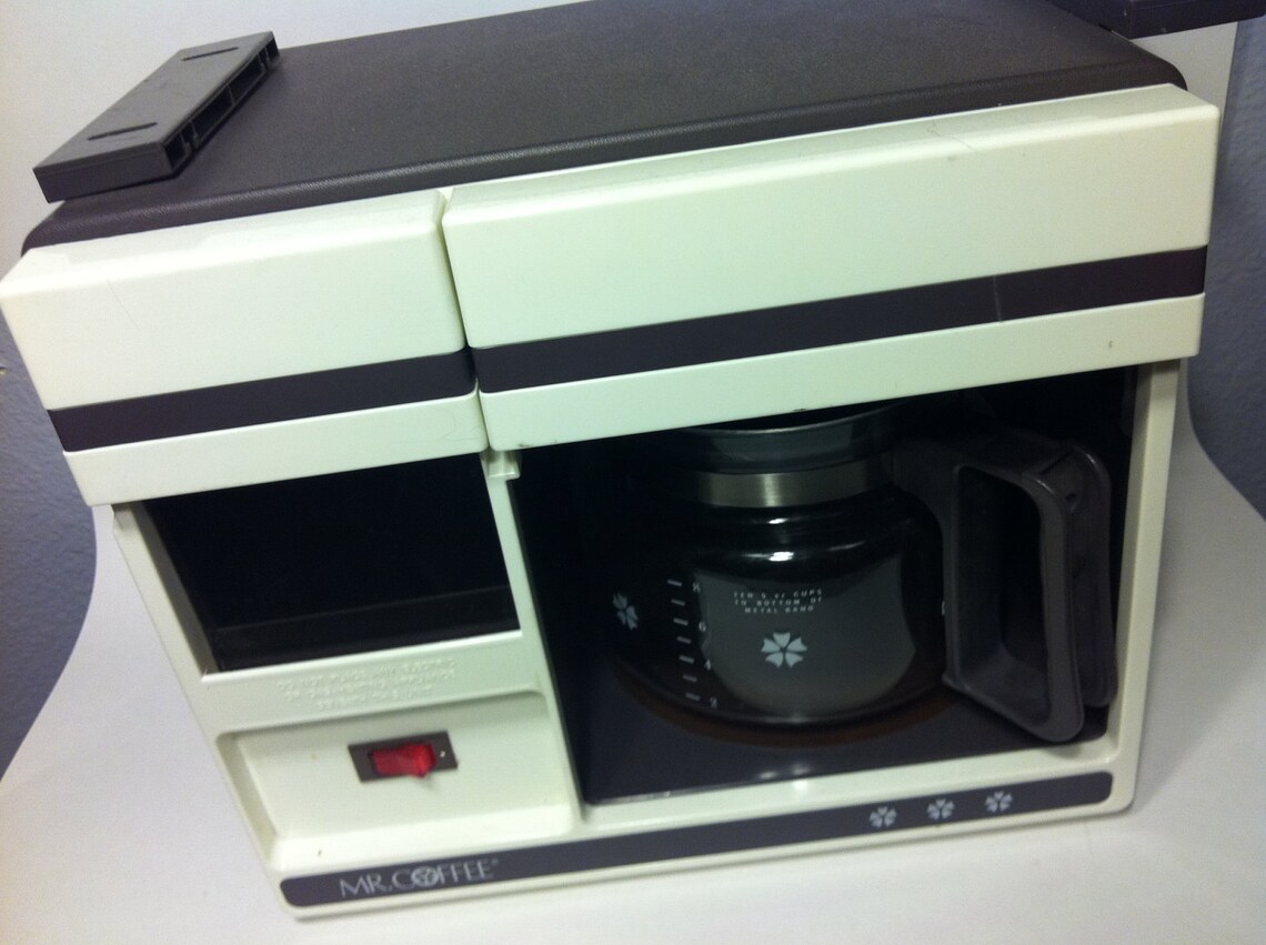 Vintage Coffee Maker Mr. Coffee Under The Cabinet or | Etsy