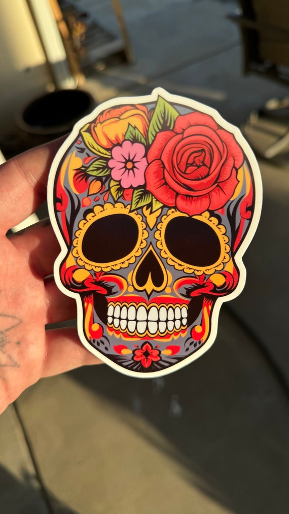 Tiny Sugar Skull Tattoos Pink Sugar Skull Cute Traditional Tattoo