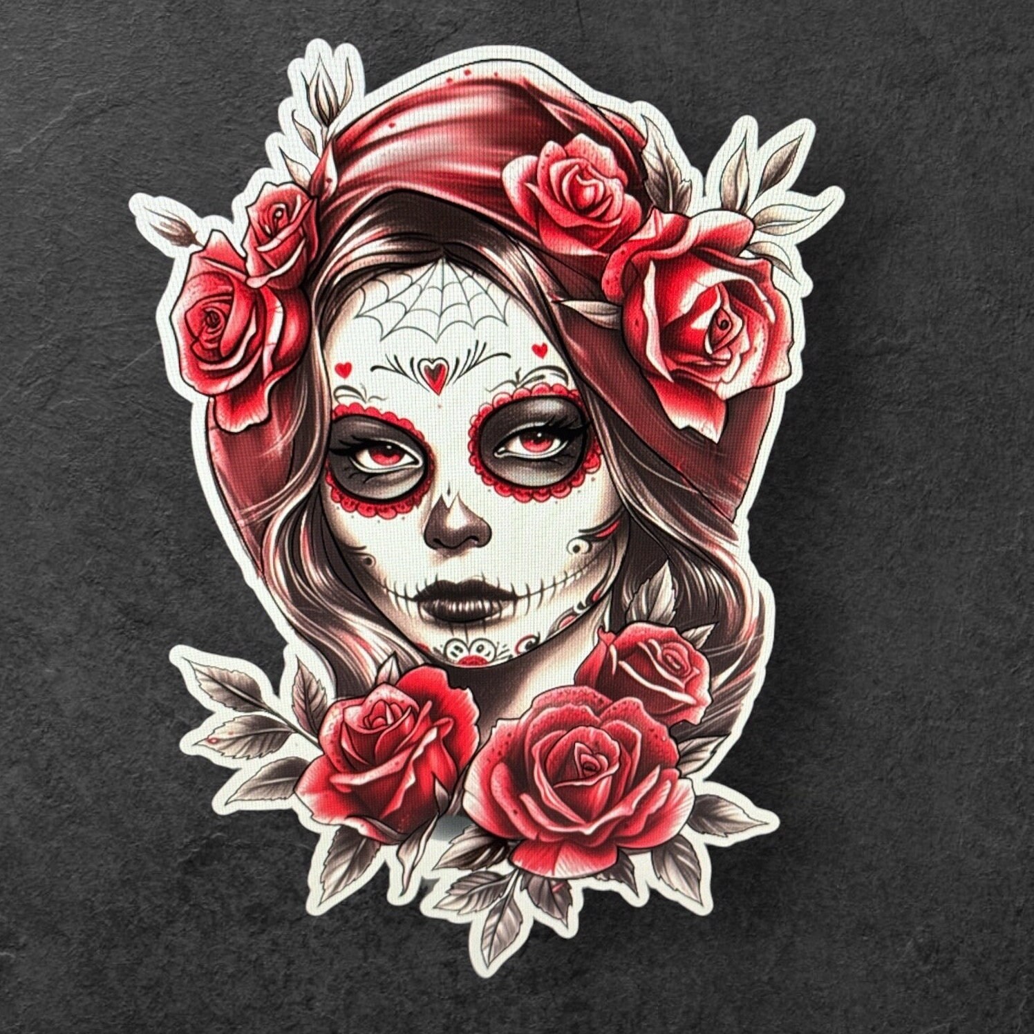 Tag Der Toten Tattoo Mit Rosen