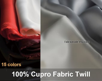 Bemberg Cupra Fabric Striped Cupro Lining Fabric by the Yard - Etsy