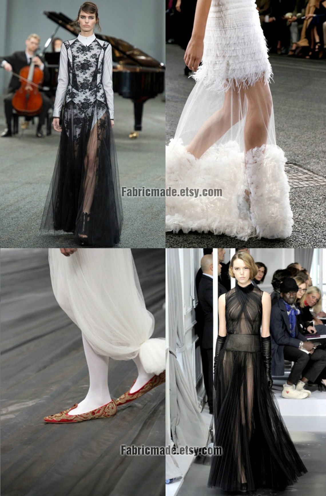 Super Transparent Netting Fabric for Creative Designer Wedding | Etsy