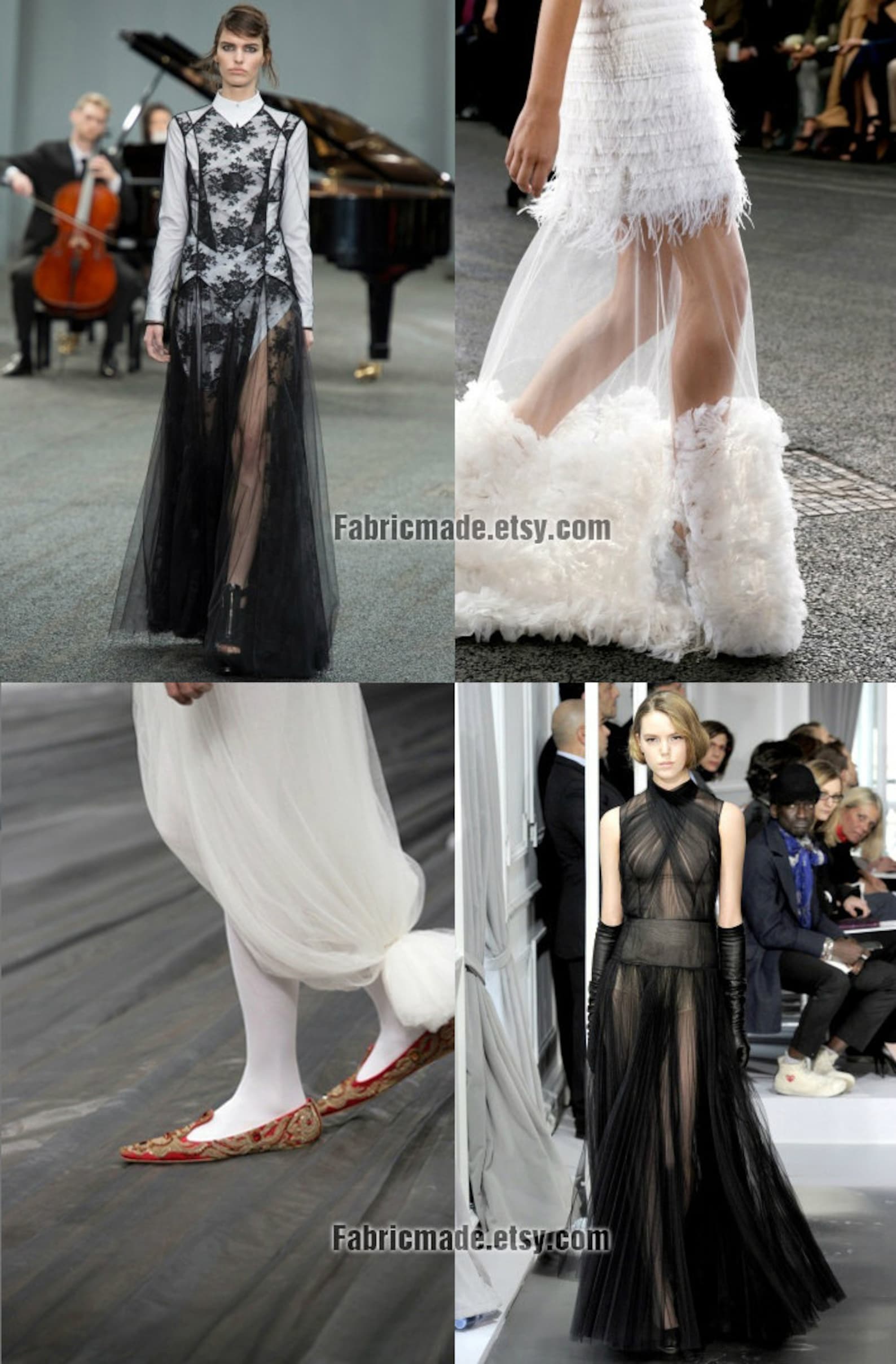 Super Transparent Netting Fabric for Creative Designer Wedding | Etsy