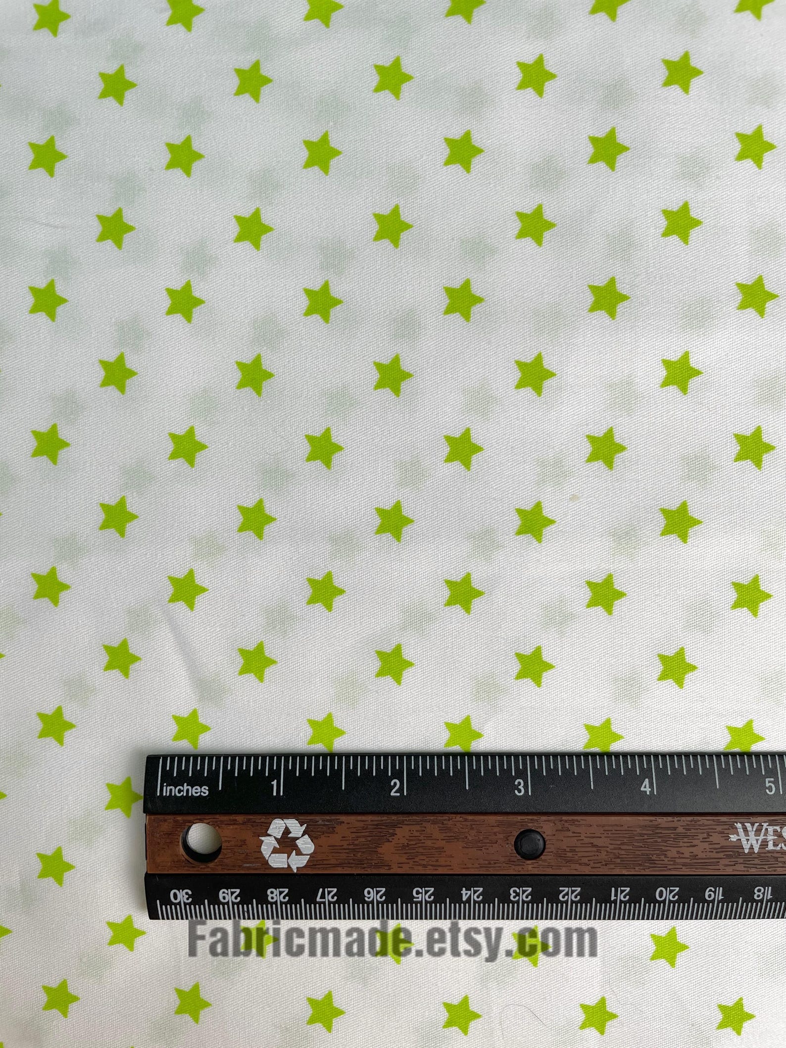 Spring Green Cotton Fabric, Plaid Stripe Leaf Print, Quilting Fabric - Etsy