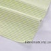Spring Green Cotton Fabric, Light Green Plaid Stripe Leaf Solid Fabric ...