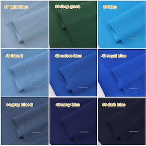 116 Colors Choose Ribbing- 7.8" Length 20 X 100cm Ribbing and Binding ...