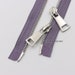 21 Colors - Long Silver Teeth Heavy Zippers, Two Ways Metal Zippers for ...