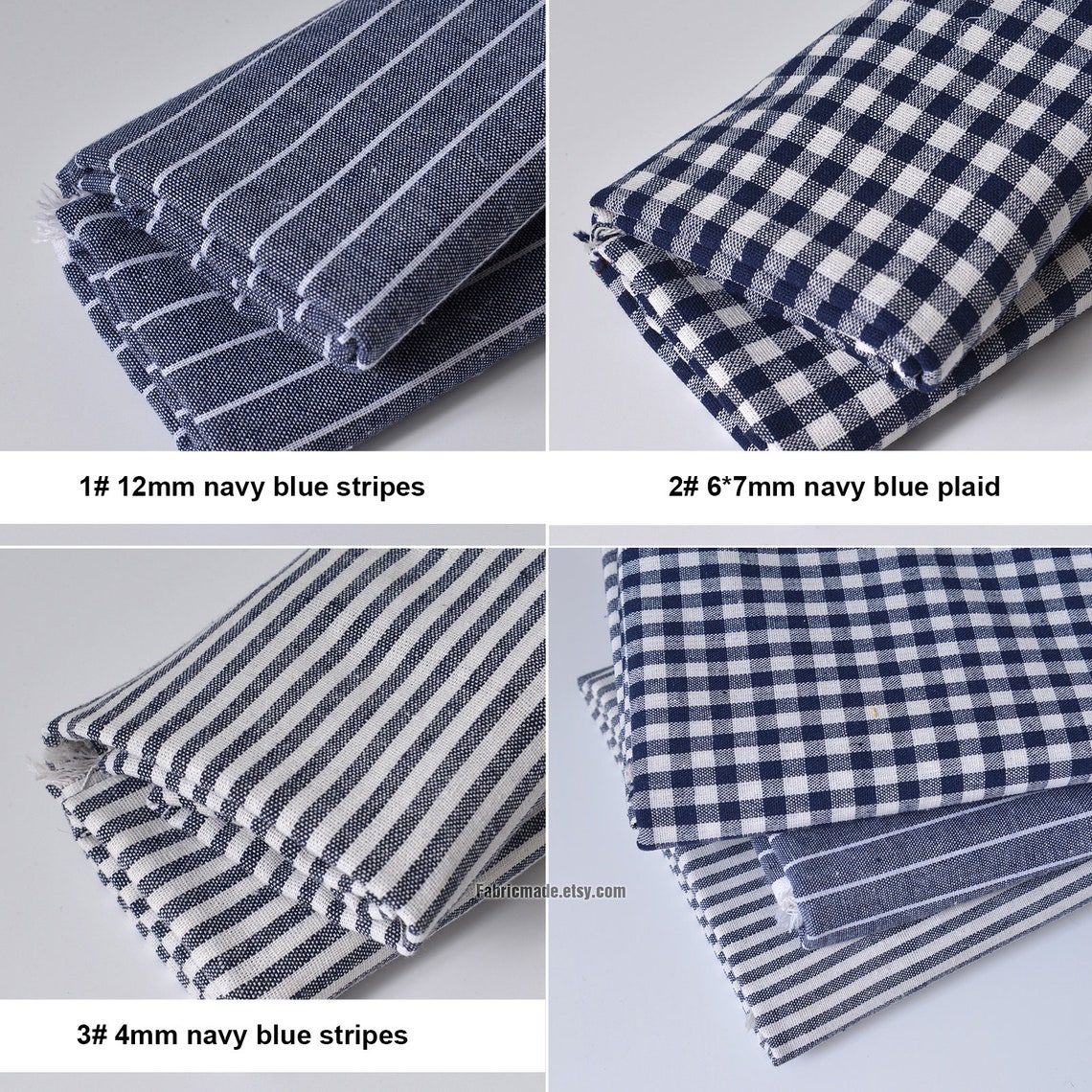 Sale Cotton Linen/ Stripe Fabric/ Linen/ Plaid Linen/ Linen - Etsy
