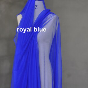Transparent Netting Fabric – Soft Polyester Tulle for Wedding Veil ...