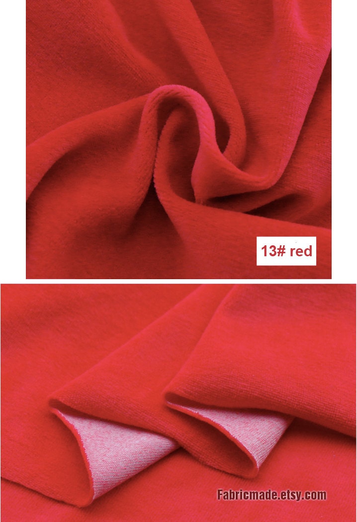 Pastel Cotton Fabric VELVET Fabric Baby Fabric Soft Stretch - Etsy ...