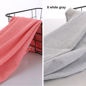 Cotton Knit Fabric Soft Cotton Knitting Stretch Fabric - Etsy