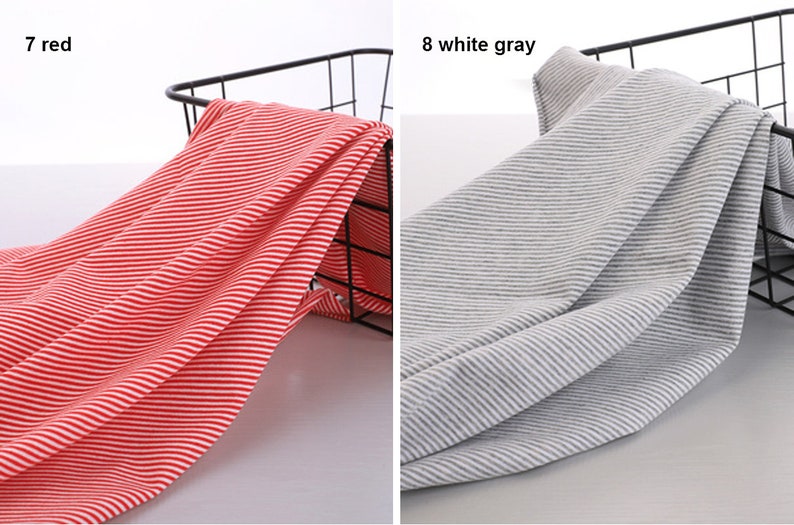 Cotton Knit Fabric Soft Cotton Knitting Stretch Fabric - Etsy