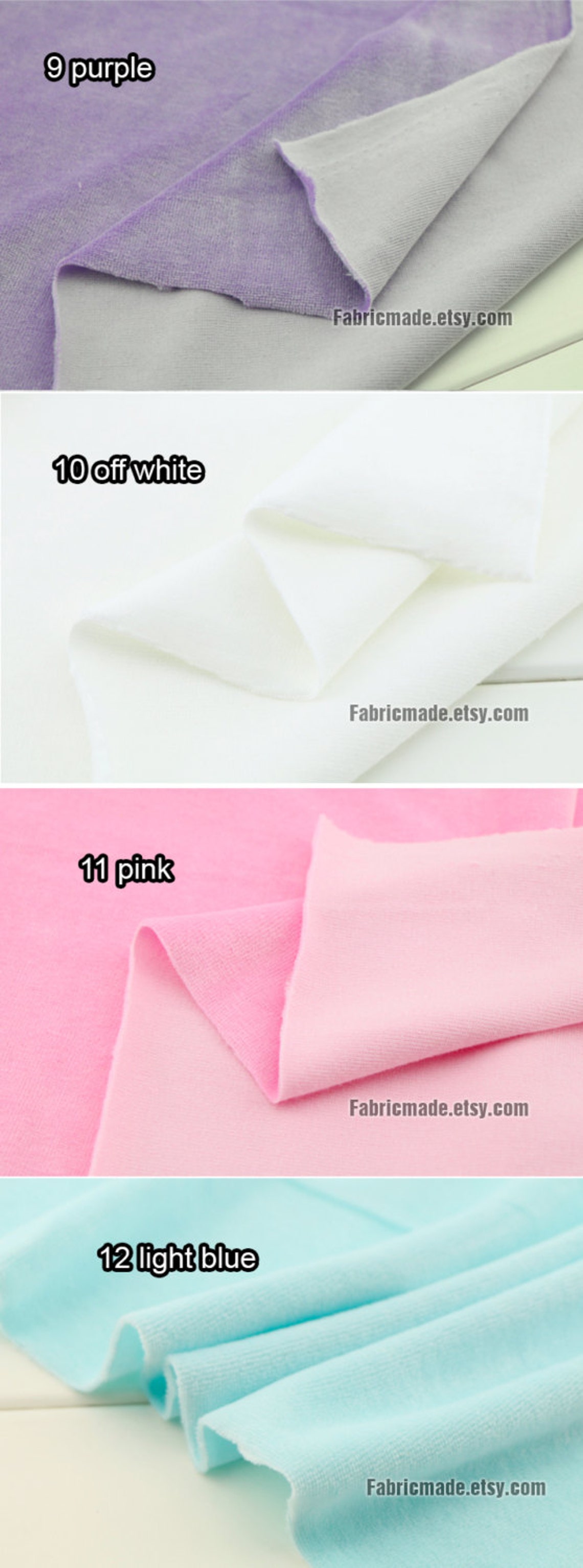 Pastel Cotton Fabric VELVET Fabric Baby Fabric Soft Stretch - Etsy ...