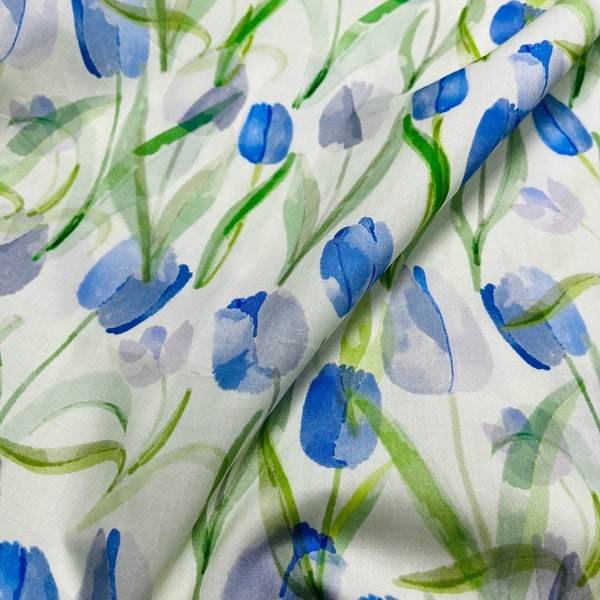 Blue Tulip - Etsy