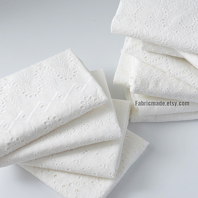 White Lace Fabric - Etsy