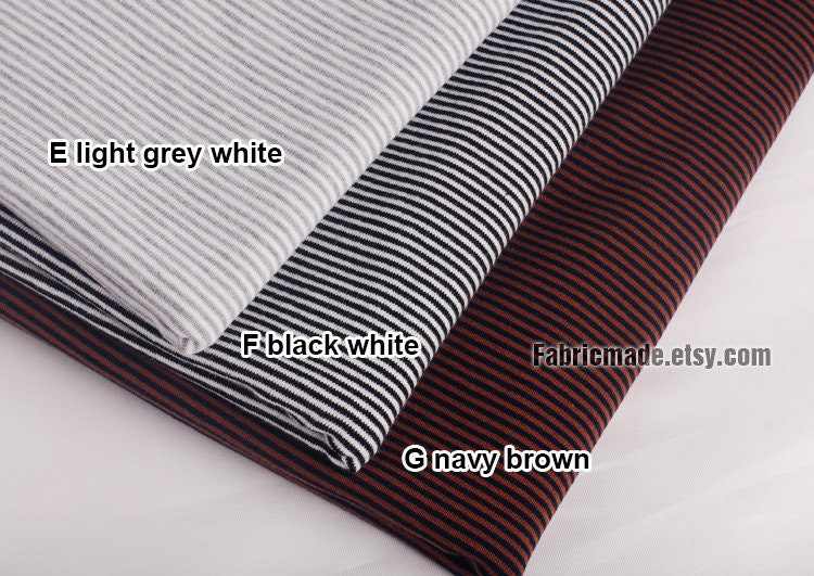 Cotton Knit Fabric Soft Cotton Knitting Stretch Fabric | Etsy