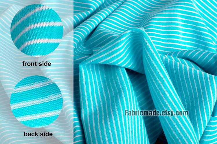 Pin Stripe Baby Jersey Knit Cotton Fabric - Red, Blue, Black, Navy - Etsy